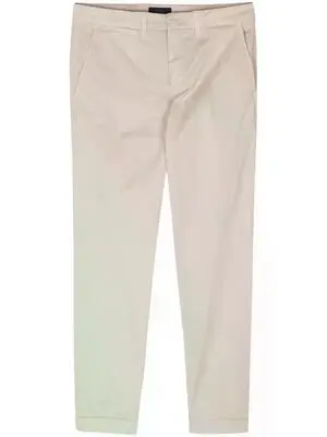 FAY Capri Straight-leg Trousers - Neutrals