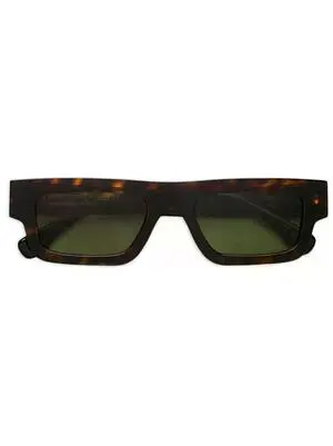 RETROSUPERFUTURE Rectangle-frame Sunglasses - Brown