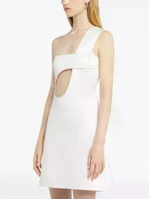 COURREGES Cut-out Satin Dress