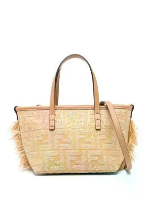 Fendi Mini Roll Tote Bag - Neutrals