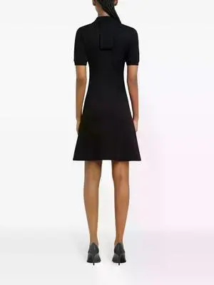 COURREGES Polo Mini Dress - Black