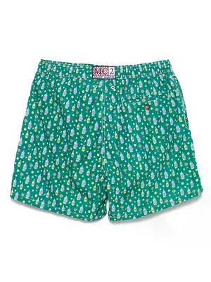 MC2 SAINT BARTH Lighting Swim Shorts - Green