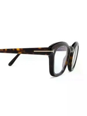 TOM FORD Square-frame Glasses - Brown