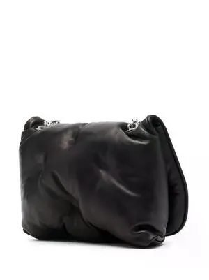 MAISON MARGIELA Glam Slam Flap Shoulder Bag - Black