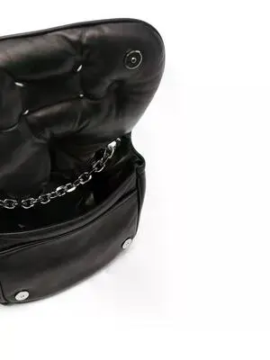 MAISON MARGIELA Glam Slam Flap Shoulder Bag - Black