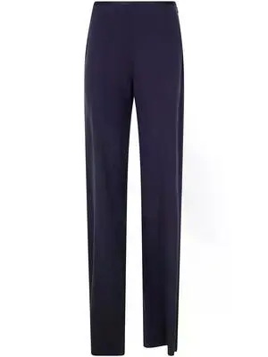 Emporio Armani Satin-trim Trousers