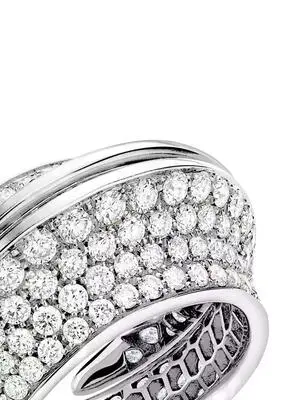 LILY GABRIELLA 18kt White Gold Spira Diamond Ring