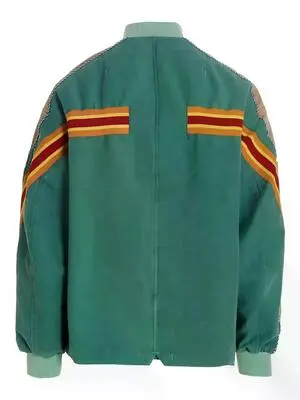 INCOTEX RED X FACETASM Contrasting-band Bomber Jacket