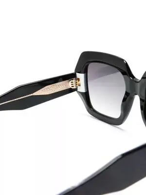 Etro Mania Square-frame Sunglasses - Black