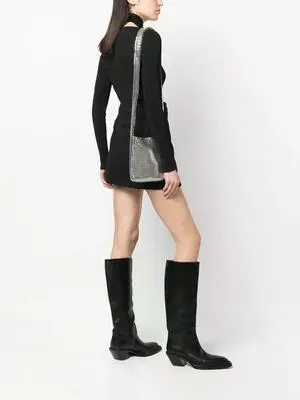 Rabanne Mini Pixel Shoulder Bag