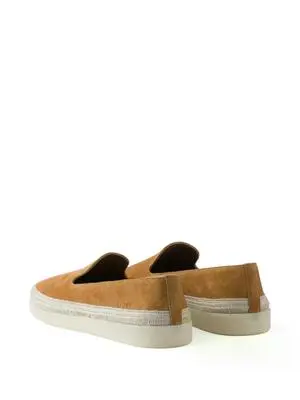 Prada Suede Loafers