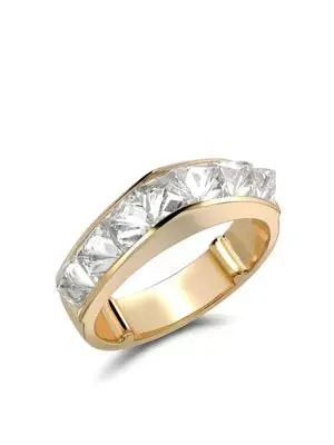 PRAGNELL 18kt Yellow Rockchic Peaked Diamond Ring - Gold