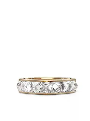 PRAGNELL 18kt Yellow Rockchic Peaked Diamond Ring - Gold