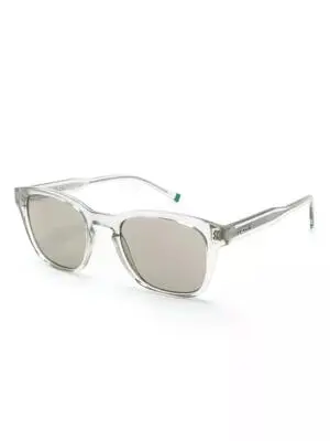 Lacoste Logo-engraved Square-frame Sunglasses