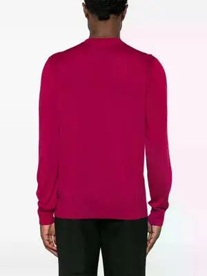 Dsquared2 Logo-plaque Fine-knit Jumper