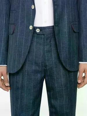 Brunello Cucinelli Striped Suit
