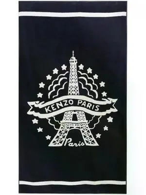 Kenzo Eiffel Tower-jacquard Beach Towel