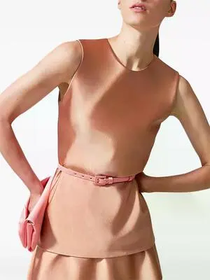Carolina Herrera Flared Duchesse Midi Skirt