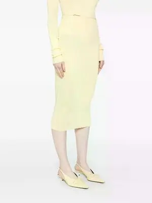 Jacquemus La Jupe Pralù Midi Skirt