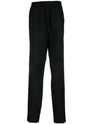 Versace Side-stripe Straight-leg Trousers