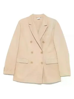 Aspesi Double-breasted Blazer - Neutrals