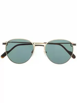 Cartier Pantos-frame Sunglasses - Gold
