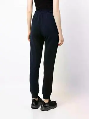 Lacoste High-waisted Slim-cut Track Pants - Blue