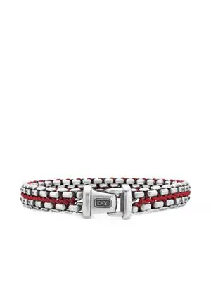 David Yurman Sterling Woven Box Chain Bracelet