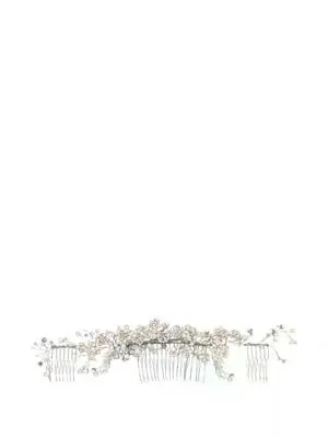 JENNIFER BEHR Nicola Comb With Swarovski Crystals - Silver