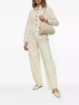 SELF-PORTRAIT Logo-embossed Jacket