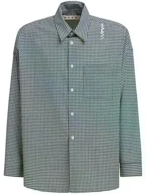Marni Check Pattern Shirt