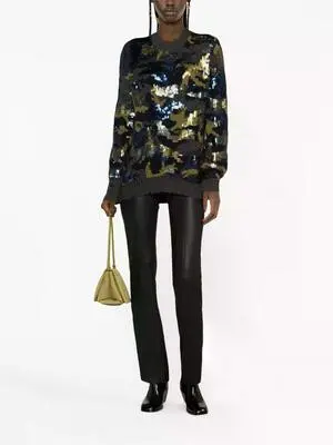 Zadig&Voltaire Sequin-embellished Merino Wool Jumper