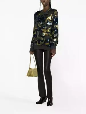 Zadig&Voltaire Sequin-embellished Merino Wool Jumper