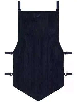 COURREGES Lingerie-detail Pointy Tank Top