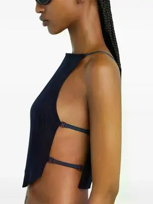 COURREGES Lingerie-detail Pointy Tank Top