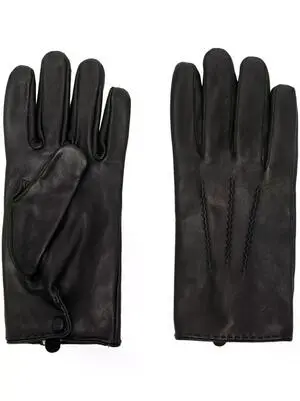 FURSAC Full-finger Lambskin Gloves - Black