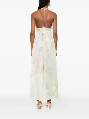 FORTE_FORTE Abstract-print Maxi Dress