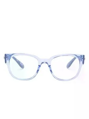 Ray-ban Logo-plaque Glasses - Blue