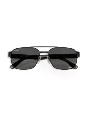 Ray-ban Polarised Aviator Sunglasses - Black