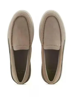 Armani Exchange Suede Loafers
