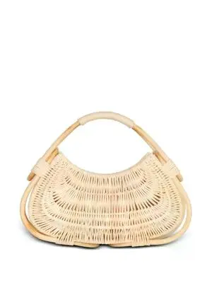 Balmain Jolie Madame Wicker Basket Tote