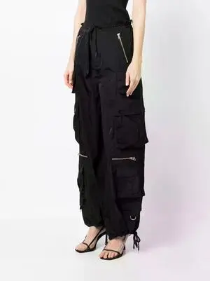 Cynthia Rowley Wide-leg Cargo Trousers