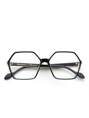 KADOR Exagon Glamour Glasses - Black