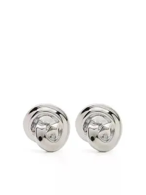 Eddie Borgo Knotted Earrings - Silver