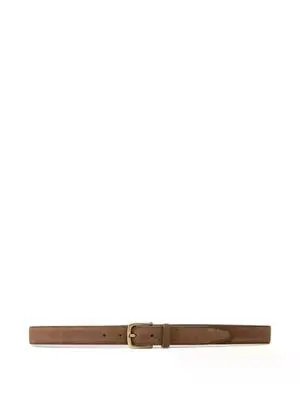 Officine Creative Suede Belt - Brown