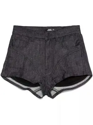 MUGLER Denim Shorts
