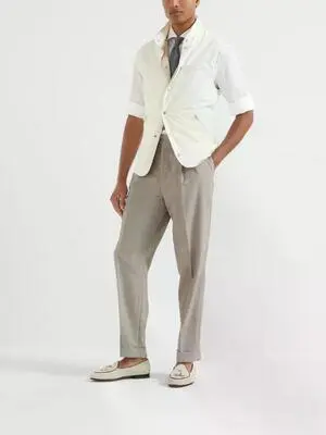 Brunello Cucinelli Pleat-detail Tailored Trousers