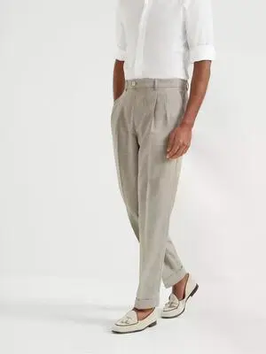 Brunello Cucinelli Pleat-detail Tailored Trousers