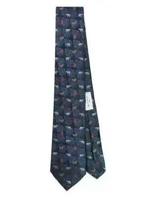 Etro Silk Jacquard Tie