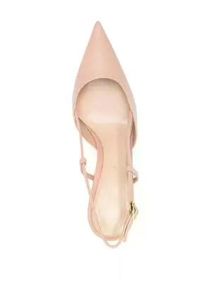 GIANVITO ROSSI Ascent 85mm Slingback Pumps - Neutrals